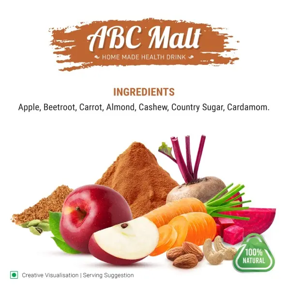 ABC Instant Health Drink Malt – Organic, GM-Free