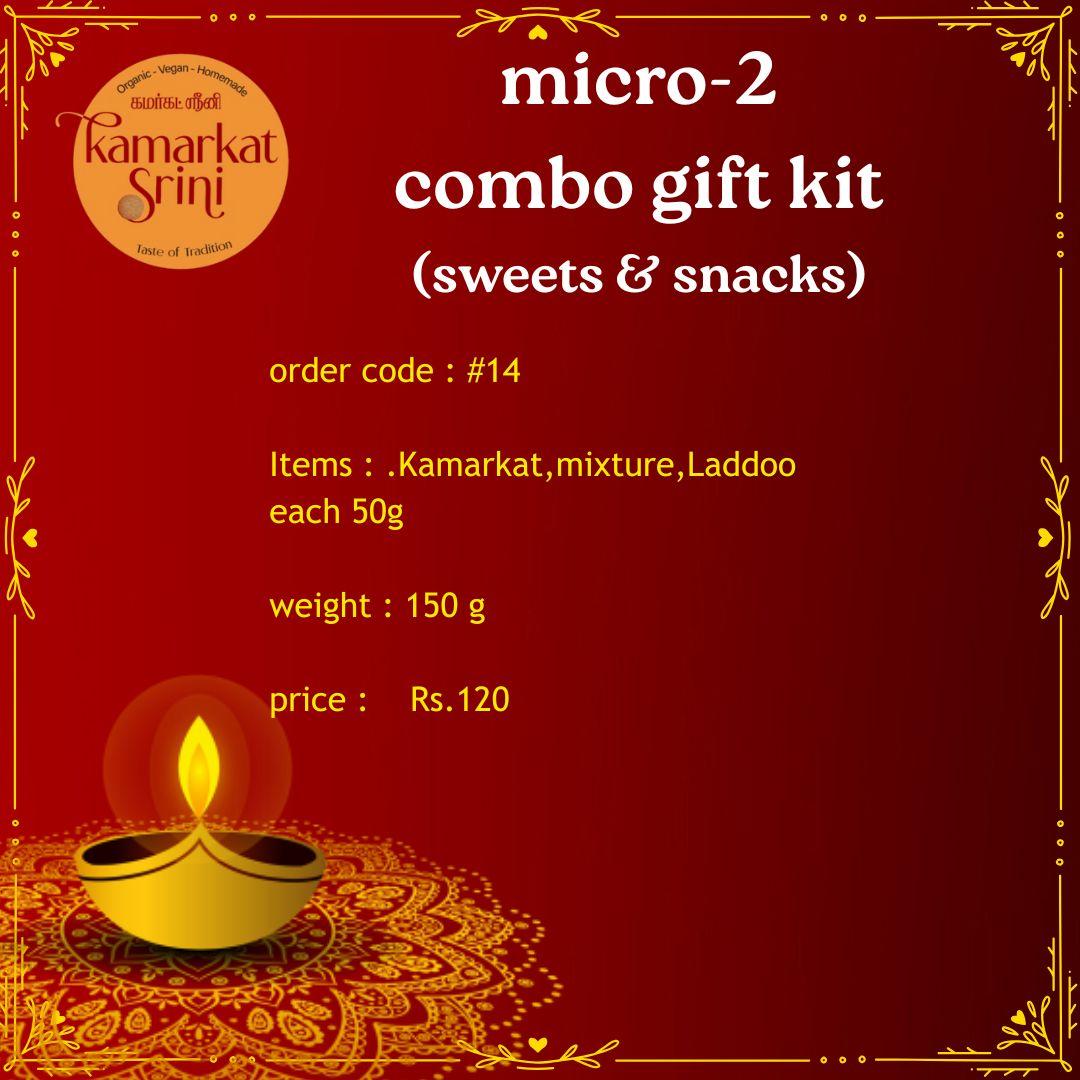 14 Micro (2) Combo Gift Kit – Customizable Gifting for Festivals