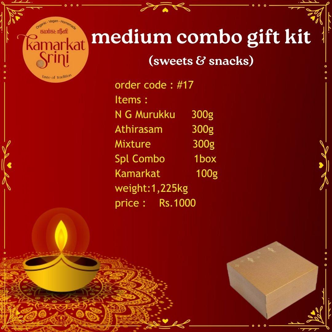17 Medium Combo Gift Kit – Healthy & Traditional Gifting